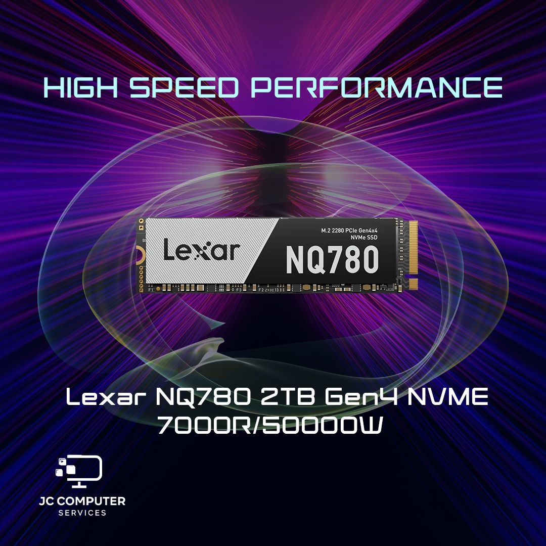 Lexar NQ780 2TB Gen4 M.2 NVME PC Computer Laptop Desktop SSD 7000R ...