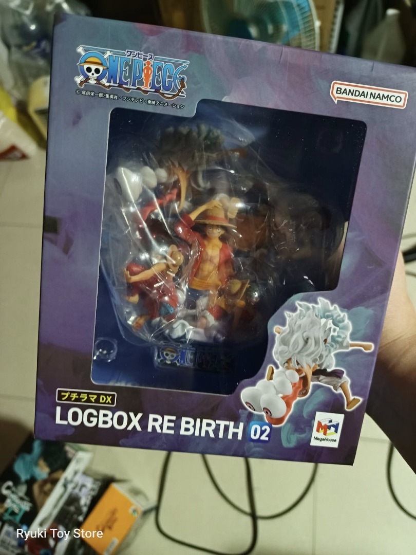 log box re birth 02 luffy, Hobbies & Toys, Toys & Games on Carousell