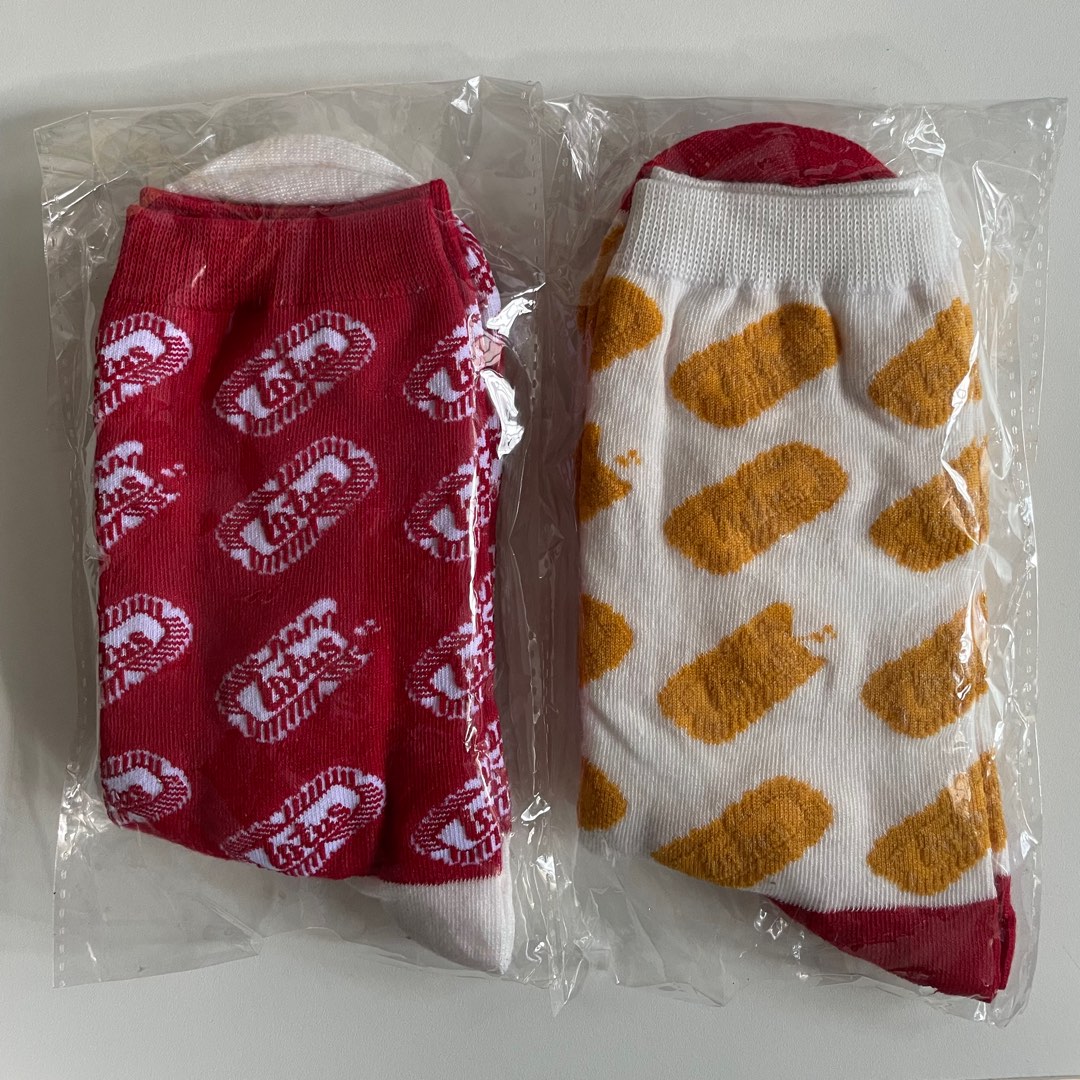 Lotus Biscoff Long Socks, Men's Fashion, Watches & Accessories, Socks ...