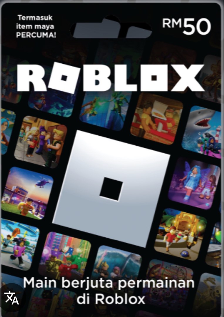 Roblox Gift Card RM50 Malaysia | Digital Code | TNG Payment Only, Video ...
