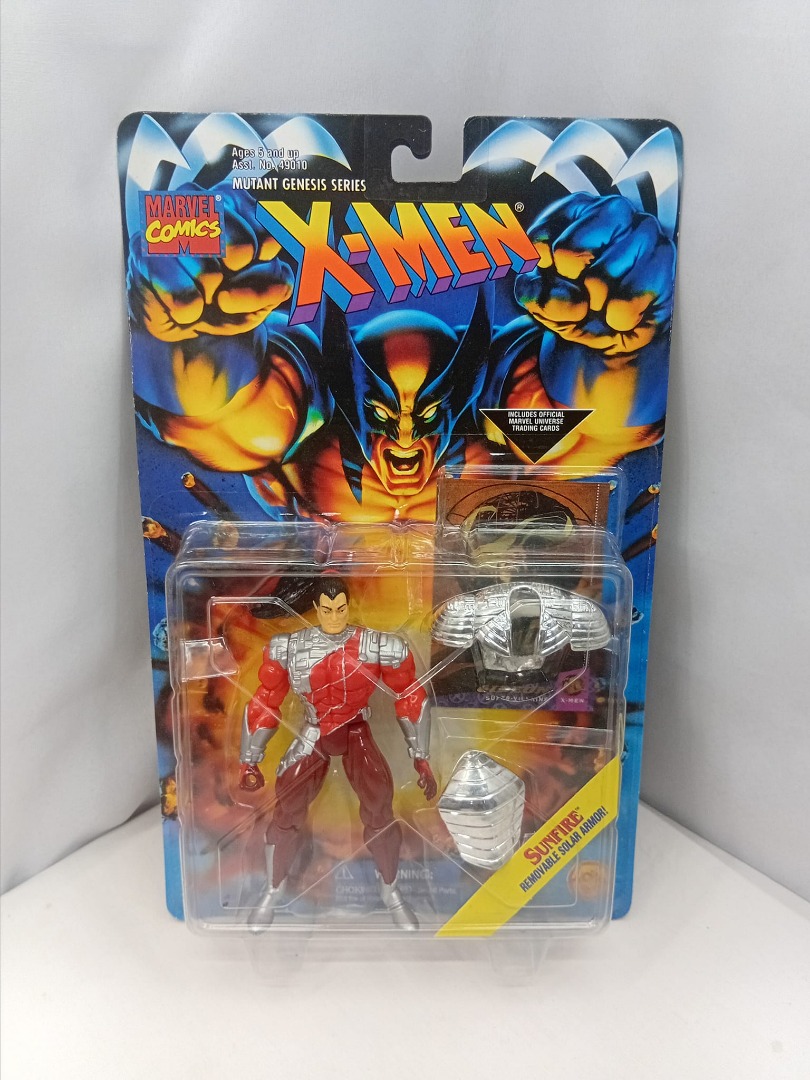 marvel x-men 5" scale xmen sunfire toy biz figure, Hobbies & Toys, Toys ...