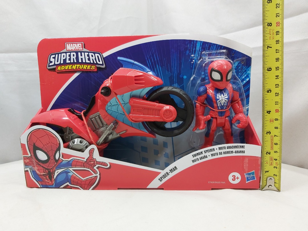 marvel super hero spider-man w/ motor hasbro, Hobbies & Toys, Toys ...
