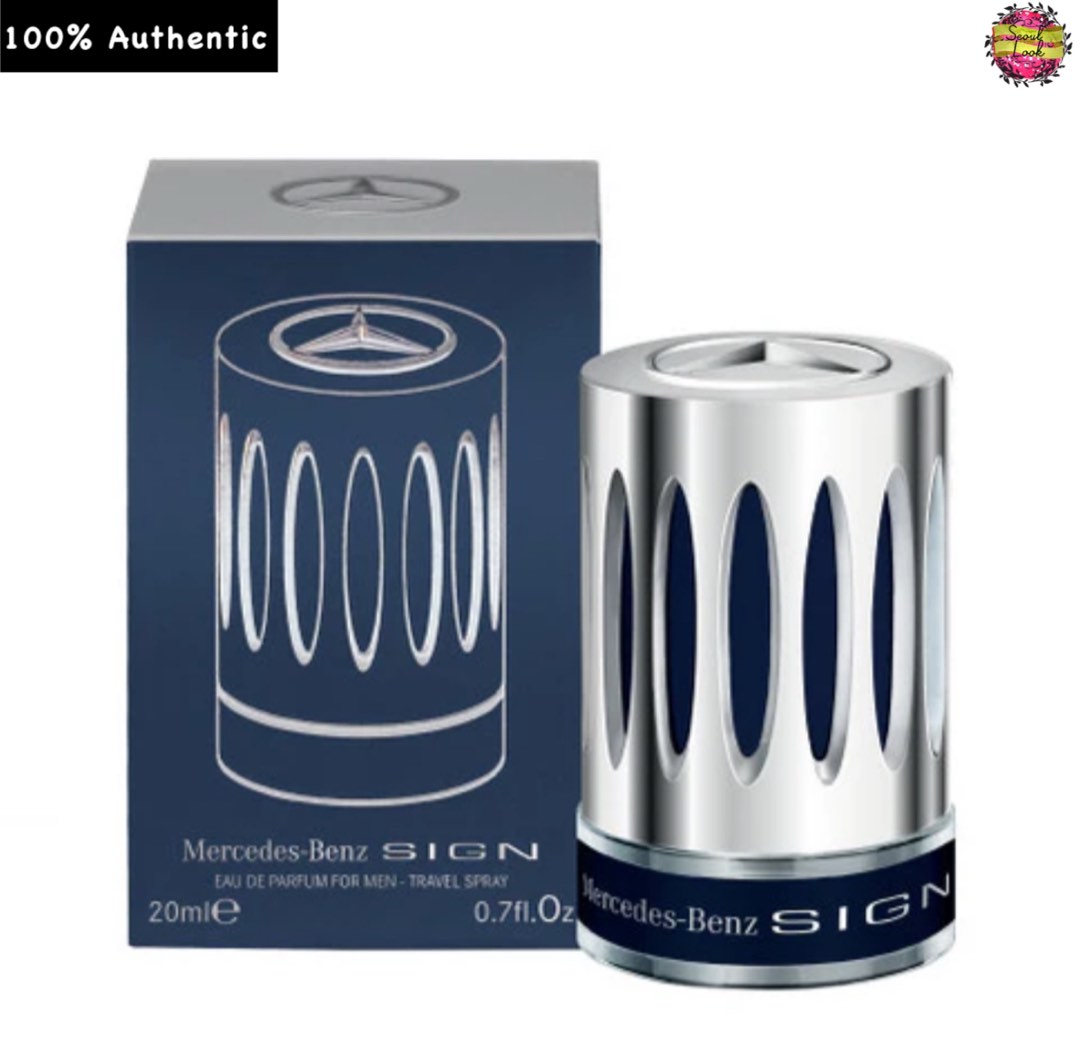 Mercedes - Benz Sign EDP 20ml Mini Perfume/Travel Spray for Men, Beauty ...