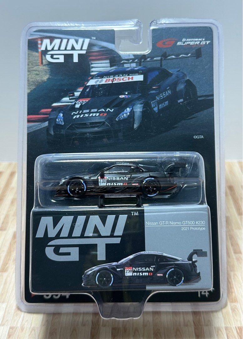 Mini GT Nissan GT-R Nismo GT500 #230 2021 Prototype [594], Hobbies & Toys, Toys & Games on Carousell