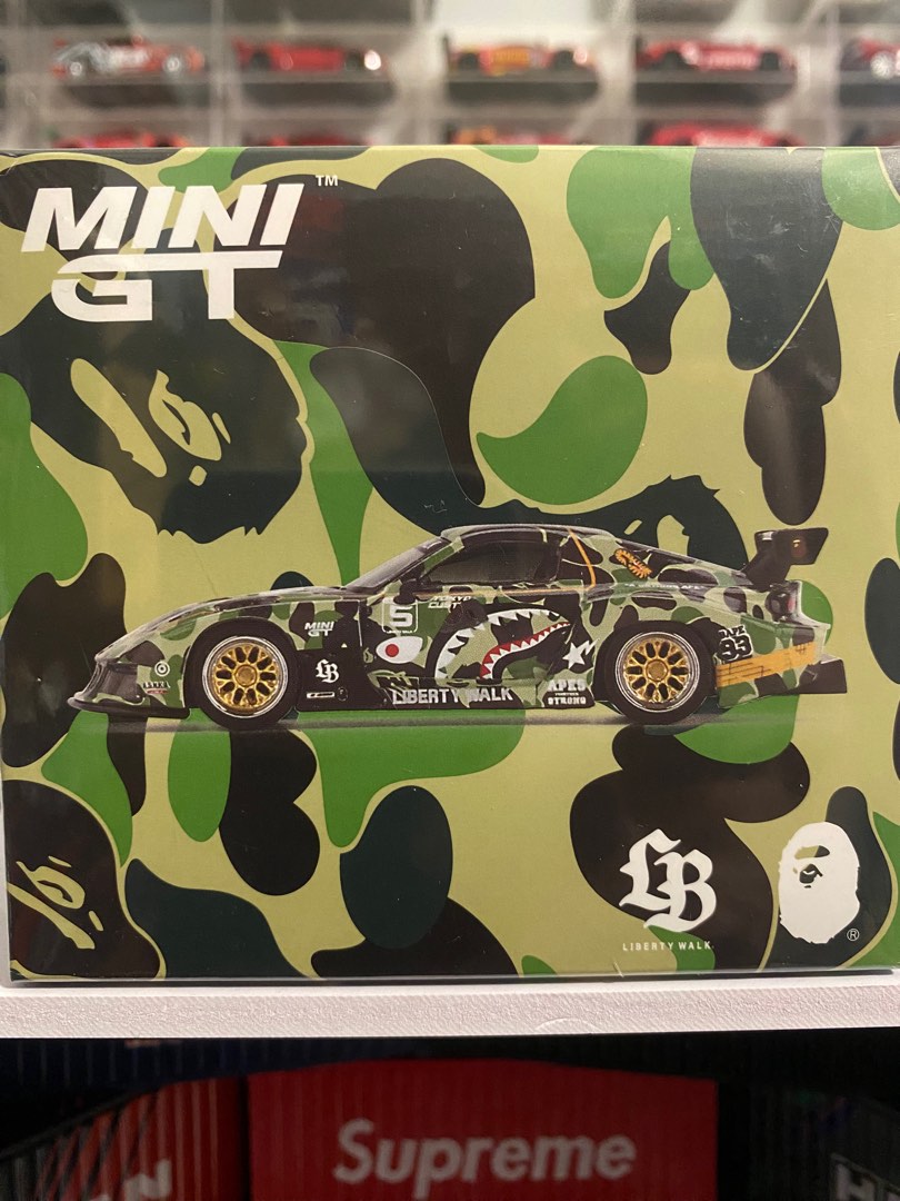 MINI GT X BAPE MAZDA RX7 LB SUPER SILHOUETTE #830, Hobbies & Toys, Toys ...