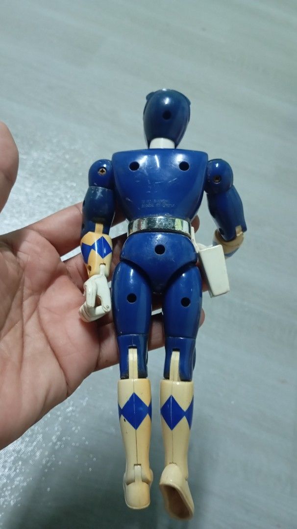 Mmpr blue ranger 8 inci, Hobbies & Toys, Toys & Games on Carousell