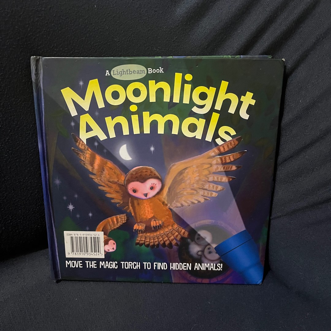 Moonlight Animals Torch Book, Hobbies & Toys, Books & Magazines ...