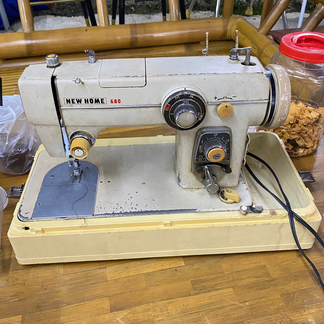 New home vintage singer sewing machine portable, TV & Home Appliances, Other Home Appliances on ...