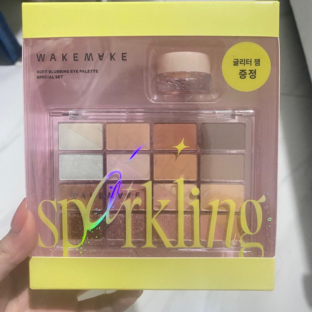 [NEW] WAKEMAKE Soft Blurring Eye Palette 18 PEACH CRUSH BLURRING, Kesehatan & Kecantikan, Rias ...