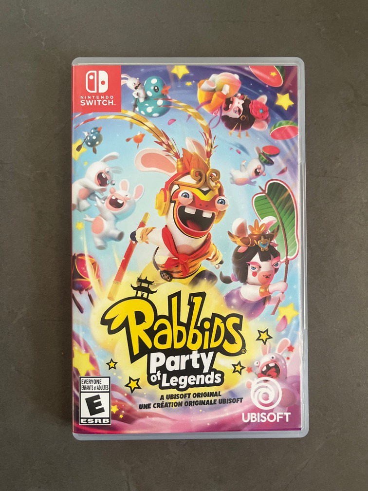 Nintendo Switch Rabbids Party Of Legends, Video Gaming, Video Games ...