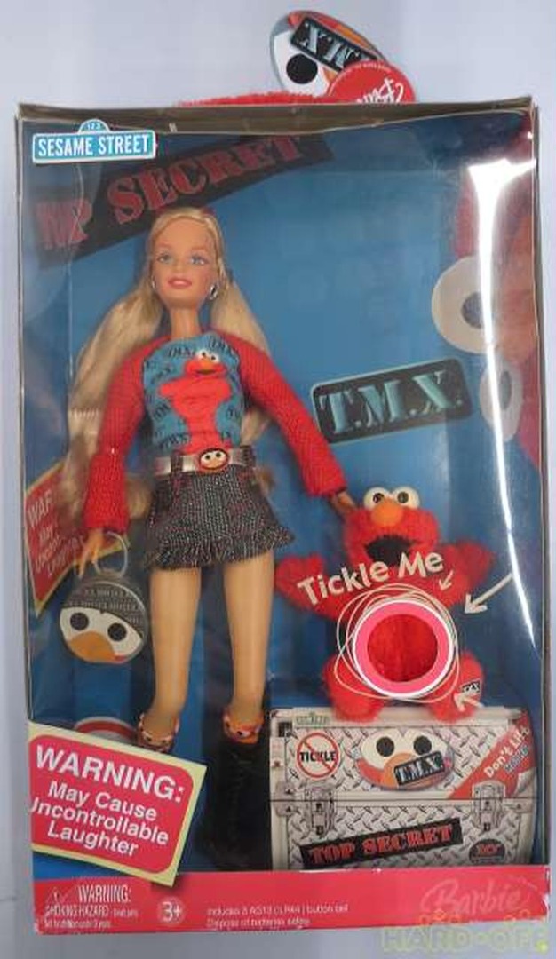 NRFB Barbie Sesame Street - ELMO Doll Mattel RARE, Hobbies & Toys, Toys ...