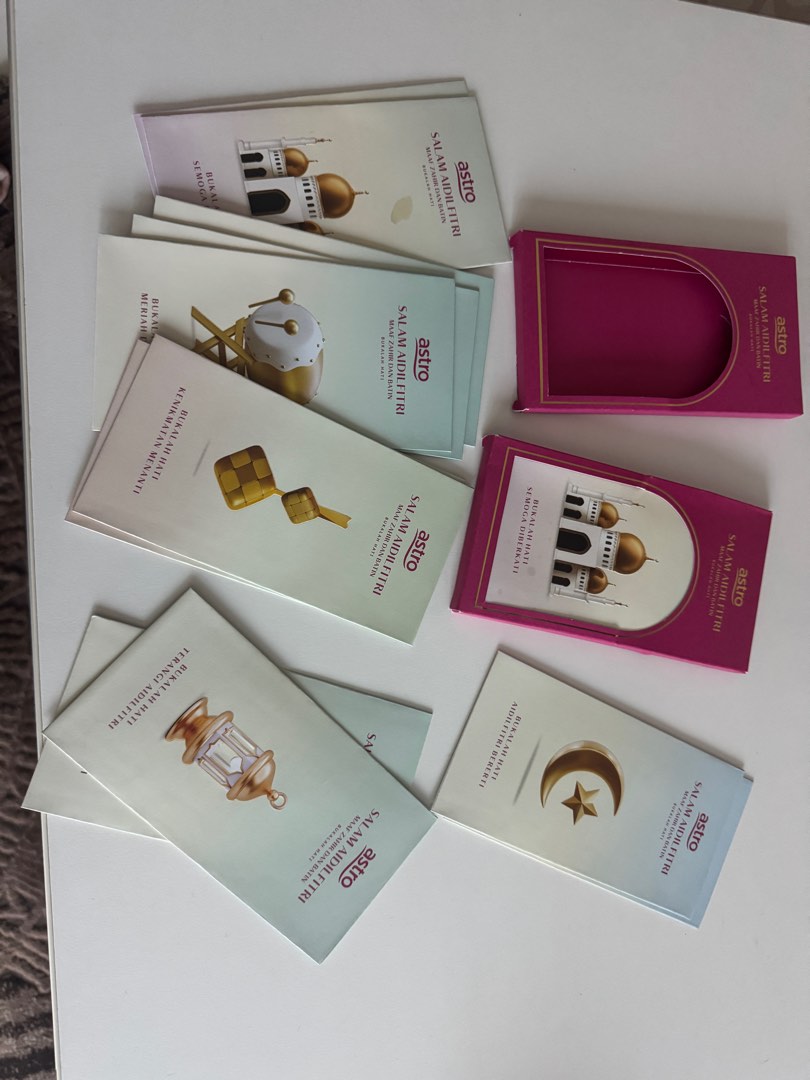 Packet Raya Sampul Duit Raya Astro, Hobbies & Toys, Collectibles ...