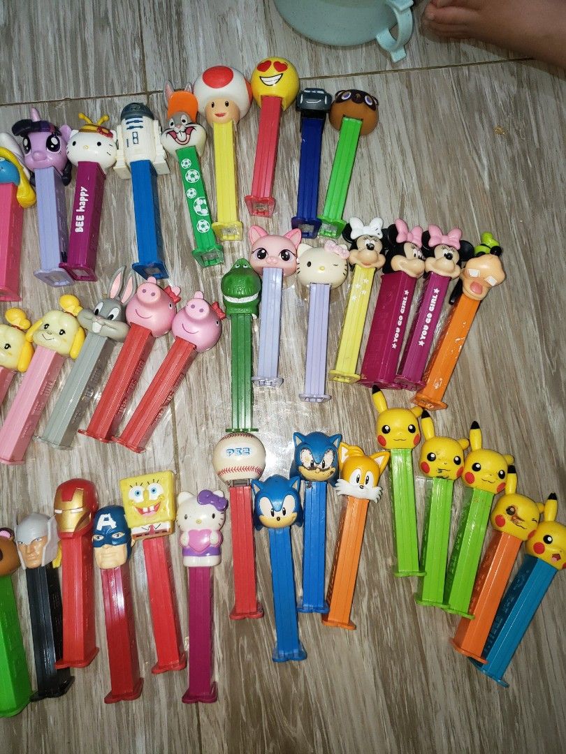 PEZZ PEZ PES POKEMON PIKACHU TOM JERRY CARS LIGHTNING MCQUEEN MINION ...