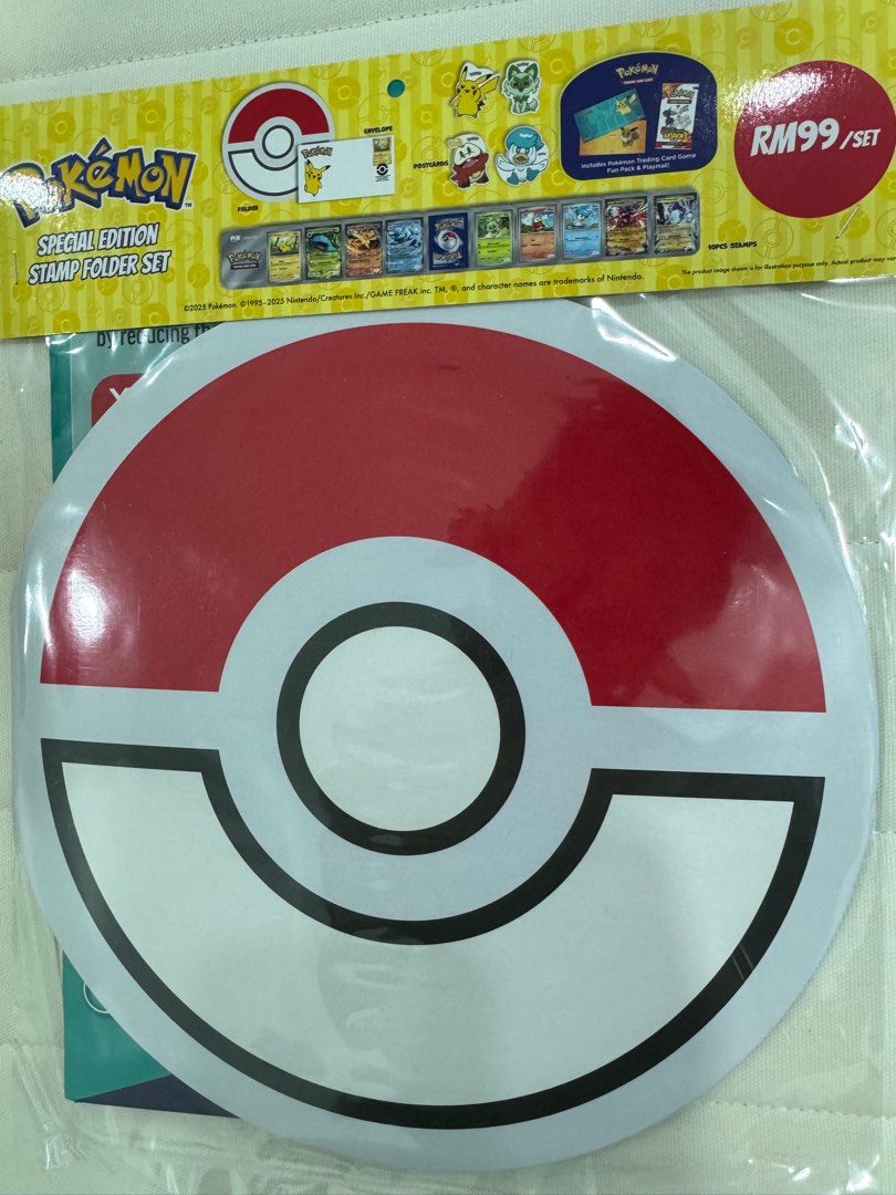 Pokemon Stamp Set, Hobbies & Toys, Toys & Games on Carousell