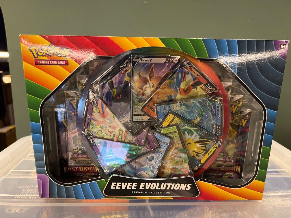 Pokemon TCG Eevee Evolutions Premium Collection Box Factory Sealed ...