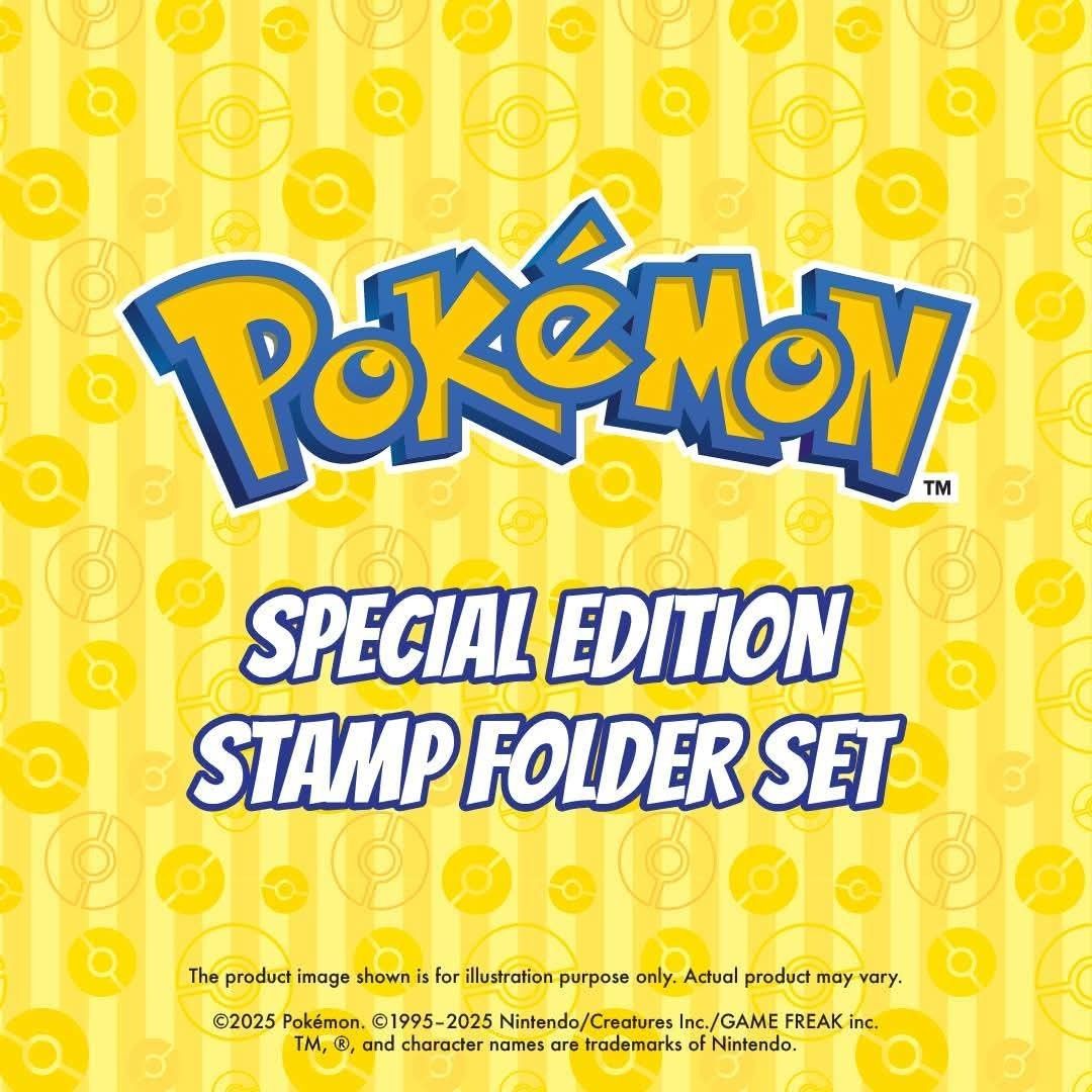POKEMON X POS MALAYSIA SPECIAL EDITION STAMPS FOLDER SET 2025 - RM180 ...
