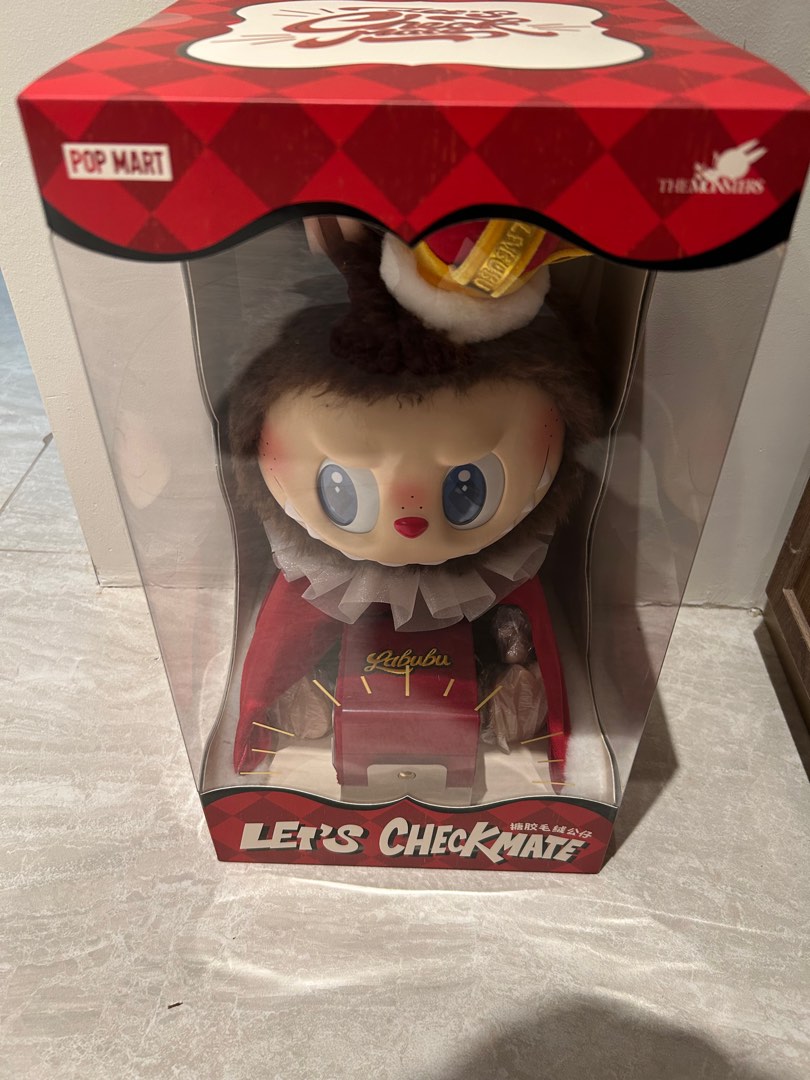 POPMART Labubu King Checkmate, Hobbies & Toys, Toys & Games on Carousell