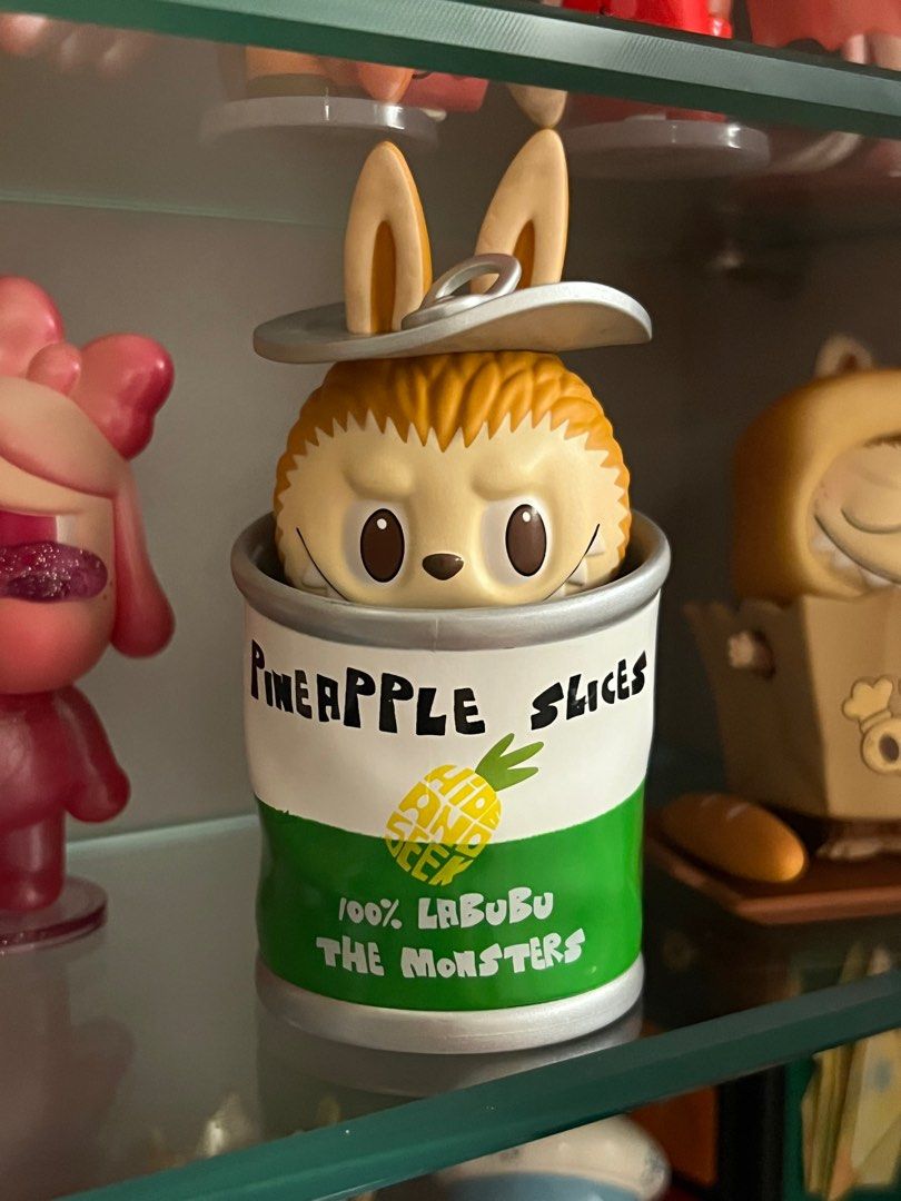 popmart labubu pineapple can, Hobbies & Toys, Toys & Games on Carousell