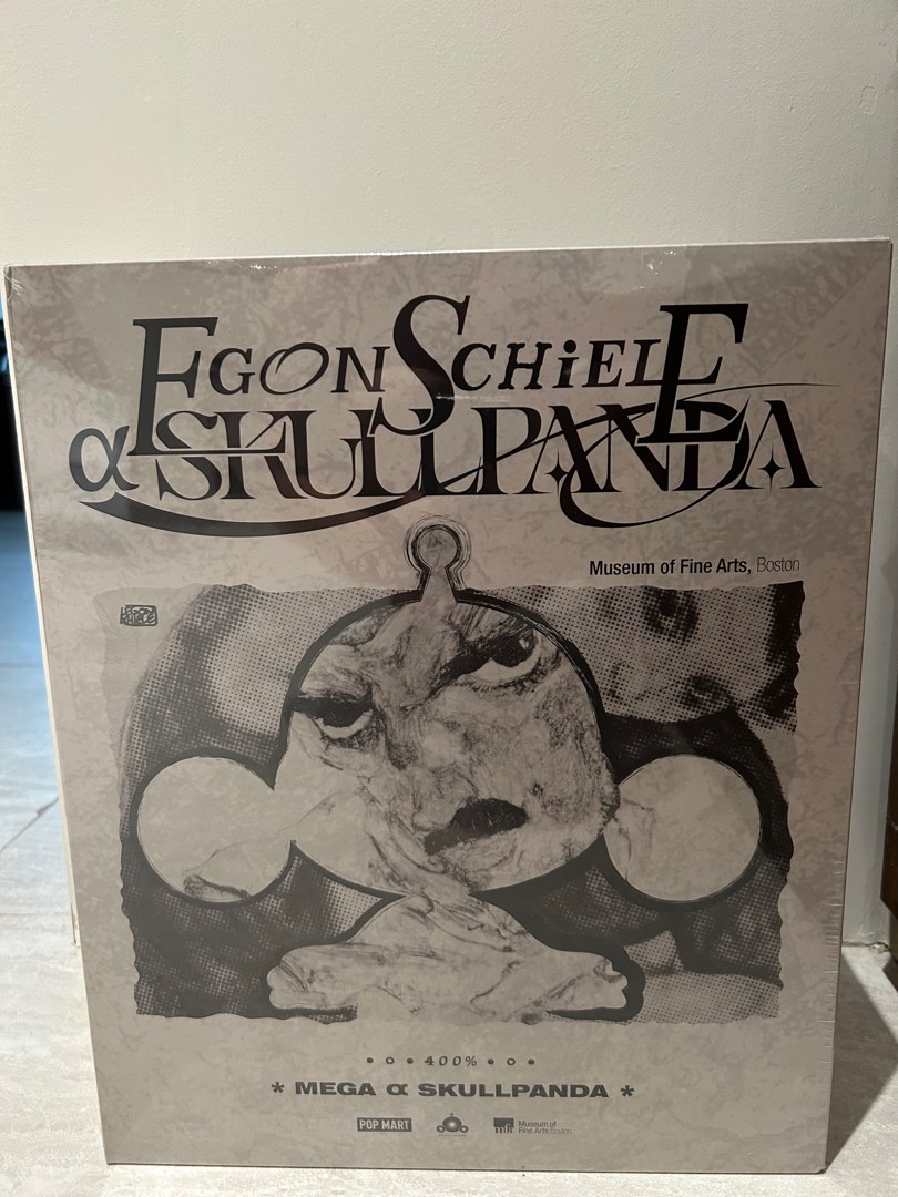 POPMART Skull Panda Egon Schiele 400%, Hobbies & Toys, Toys & Games on ...