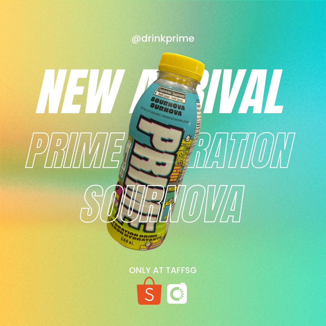 PRIME HYDRATION - SOUR NOVA 2025, Food & Drinks, Beverages on Carousell