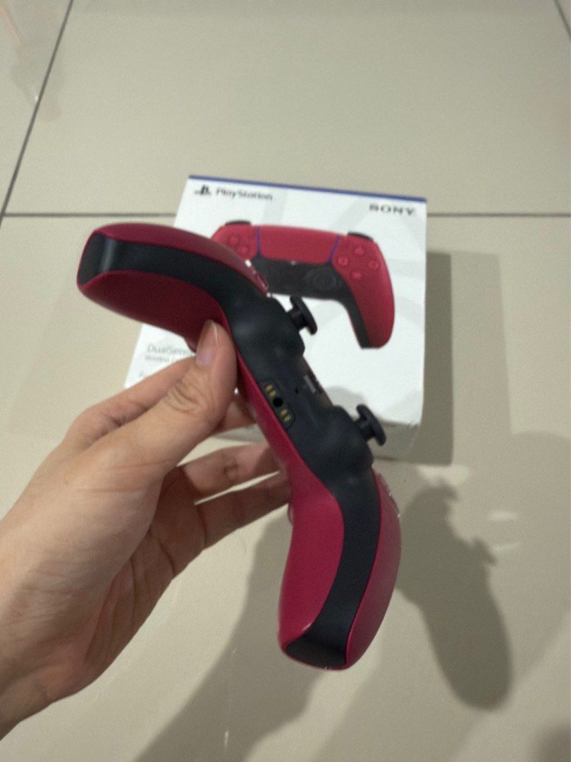 PS5 Dual Sense Wireless Controller Cosmic Red Original, Video Gaming ...