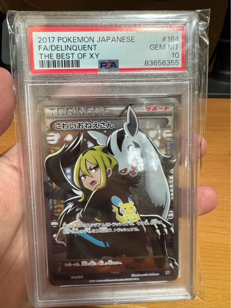 PSA10 ptcg The Best of XY 大姐頭 狗妹, 興趣及遊戲, 玩具 & 遊戲類 - Carousell