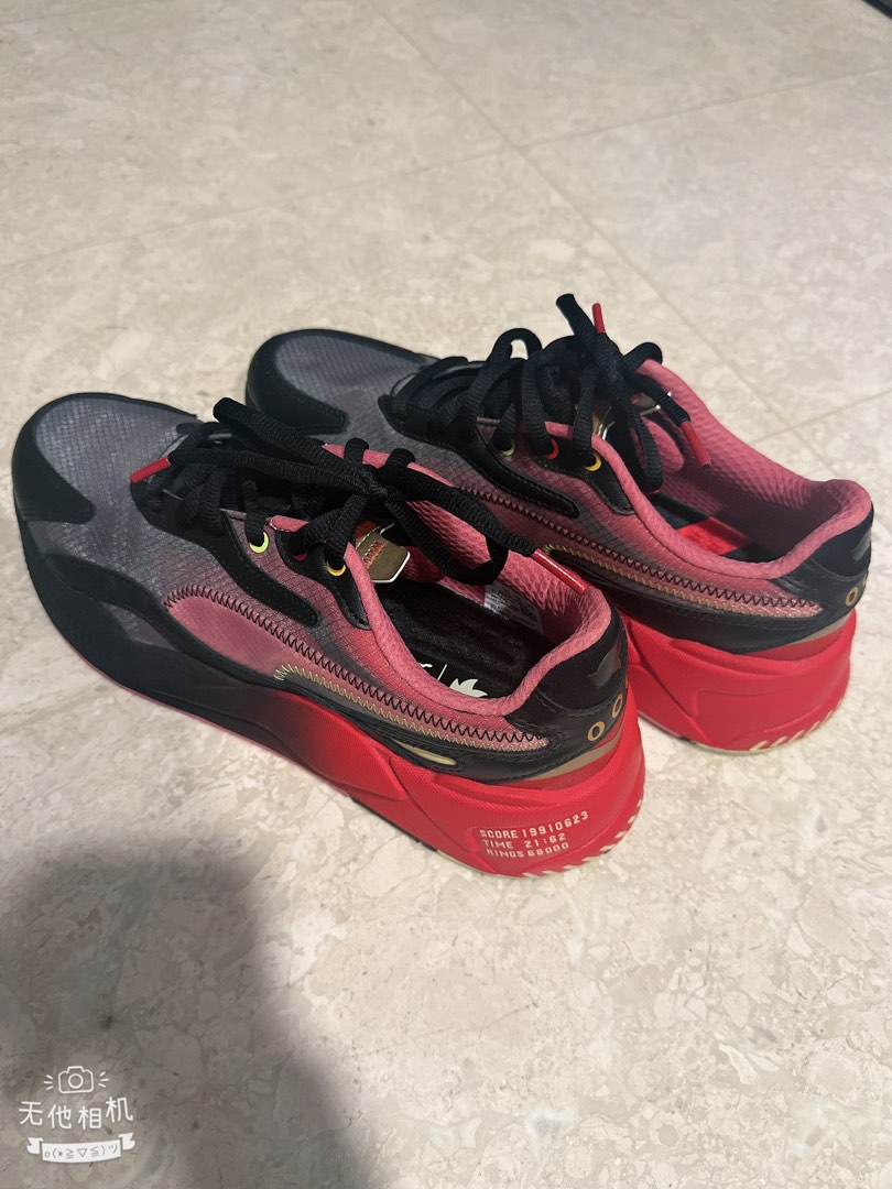 Puma x Sonic collab shoes, Men's Fashion, Footwear, Sneakers on Carousell