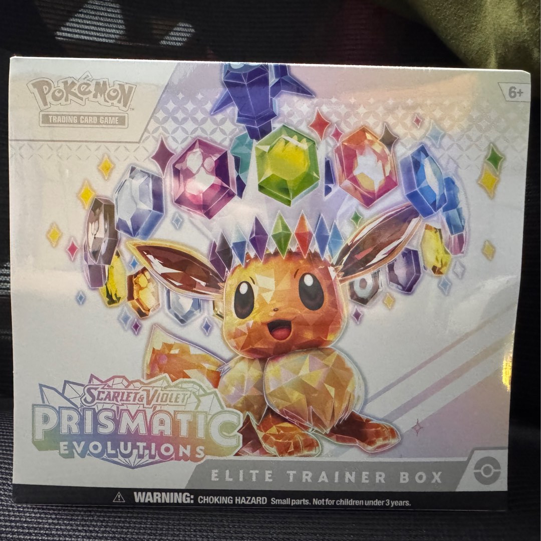 Sealed Prismatic Evolution ETB, Hobbies & Toys, Toys & Games on Carousell