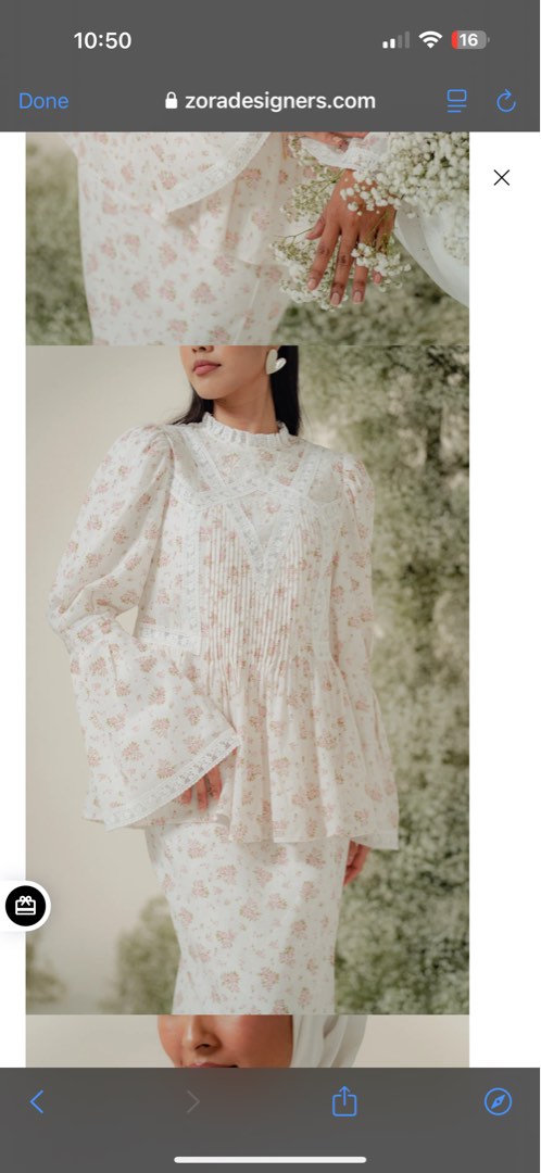 Serene kurung zora designers, Women's Fashion, Dresses & Sets ...
