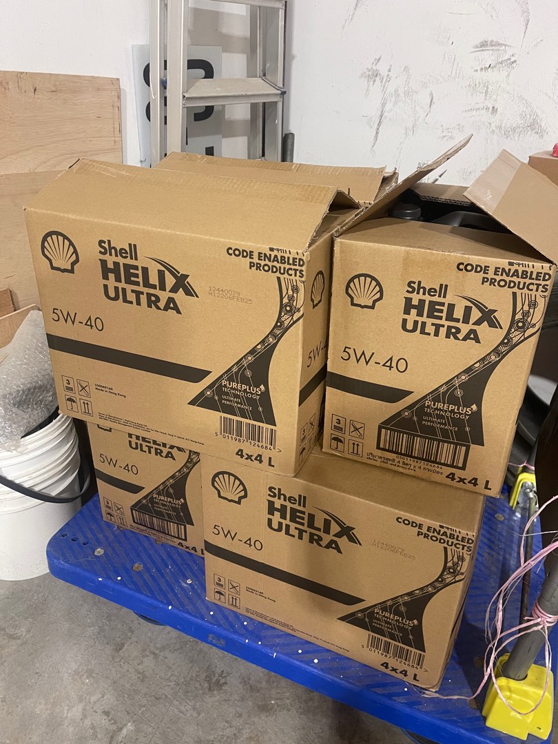 Shell Helix Ultra 5W-40 Fully Synthetic Motor Oil (4L), Car Accessories ...