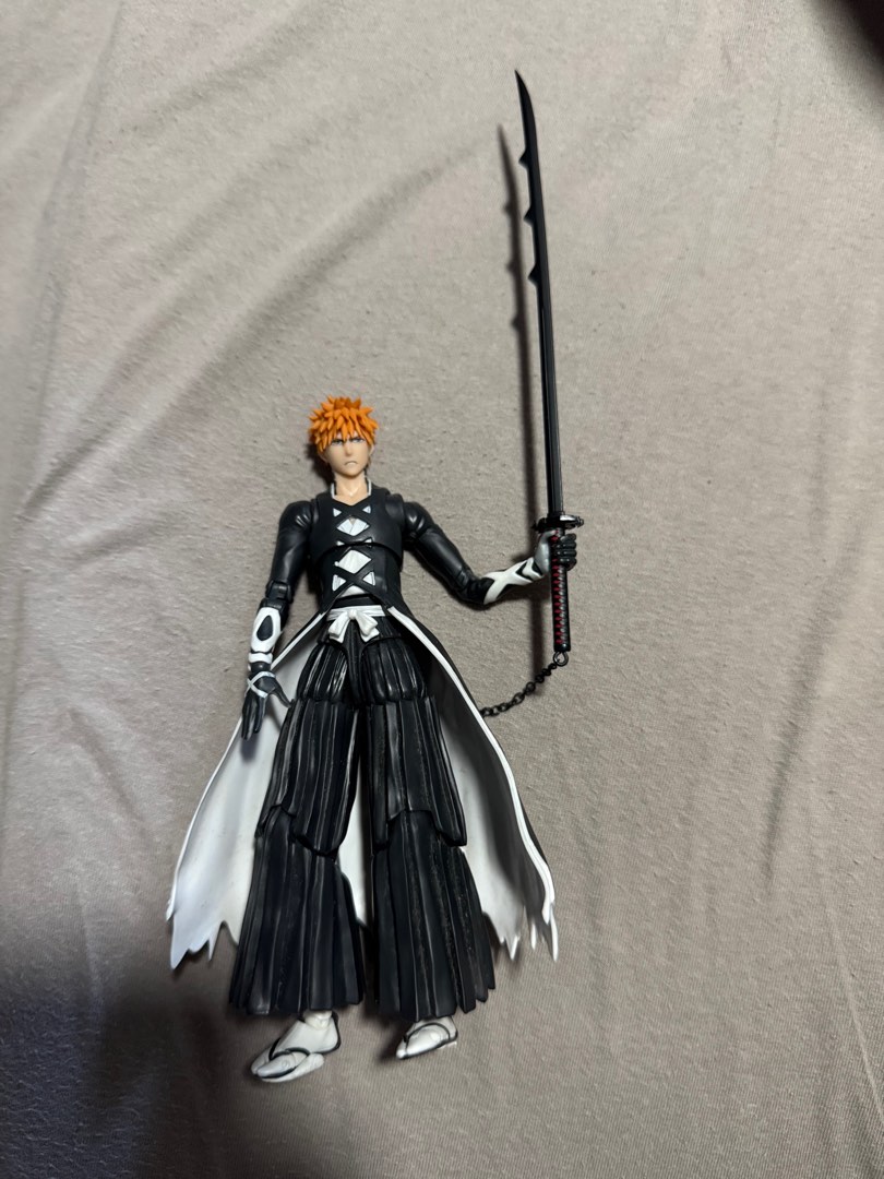 SHF Ichigo bankai. S.H.Figuarts Ichigo bleach thousand year blood war ...
