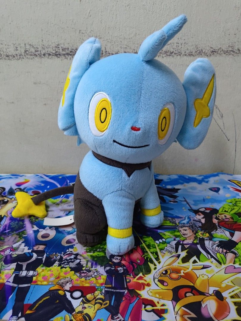 Shinx Pokemon Jumbo Plush Banpresto Shippo MiteMite / Look at my tail ...