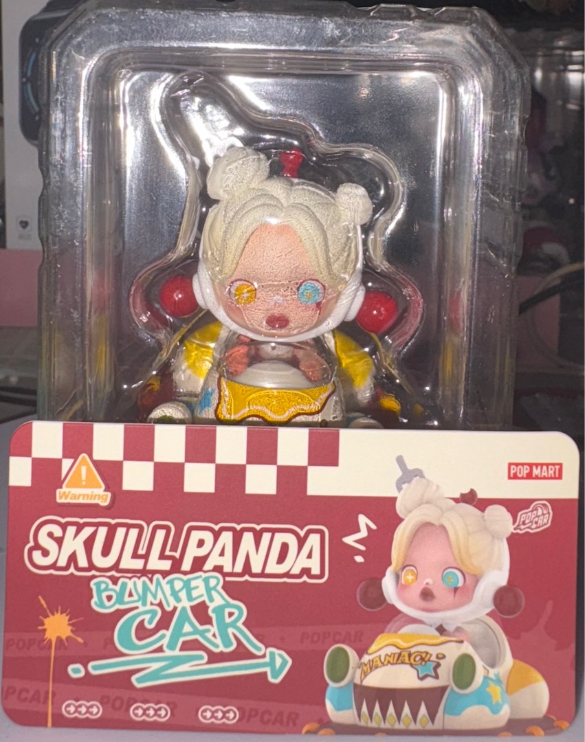 skull panda bumper car, Hobbies & Toys, Toys & Games on Carousell