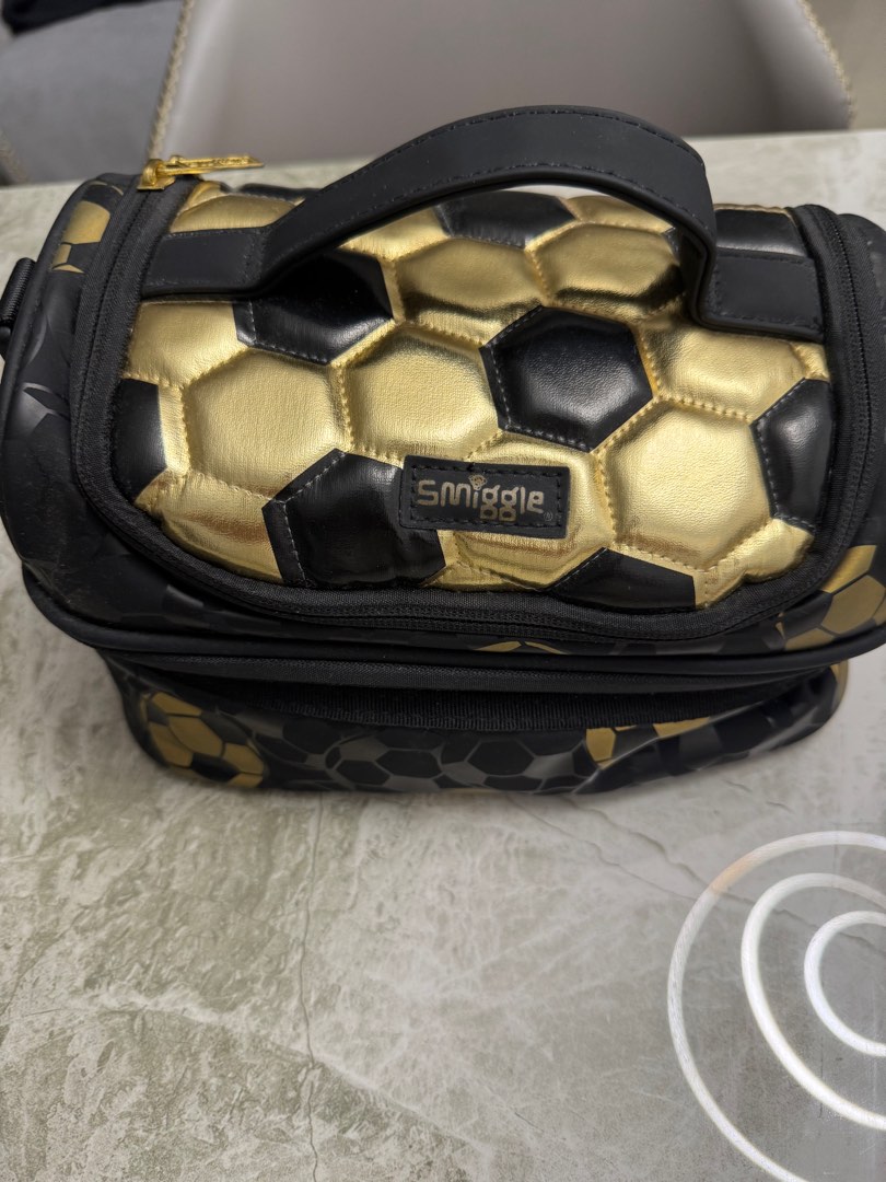 Smiggle Football Lunch Box, Babies & Kids, Babies & Kids Fashion on ...