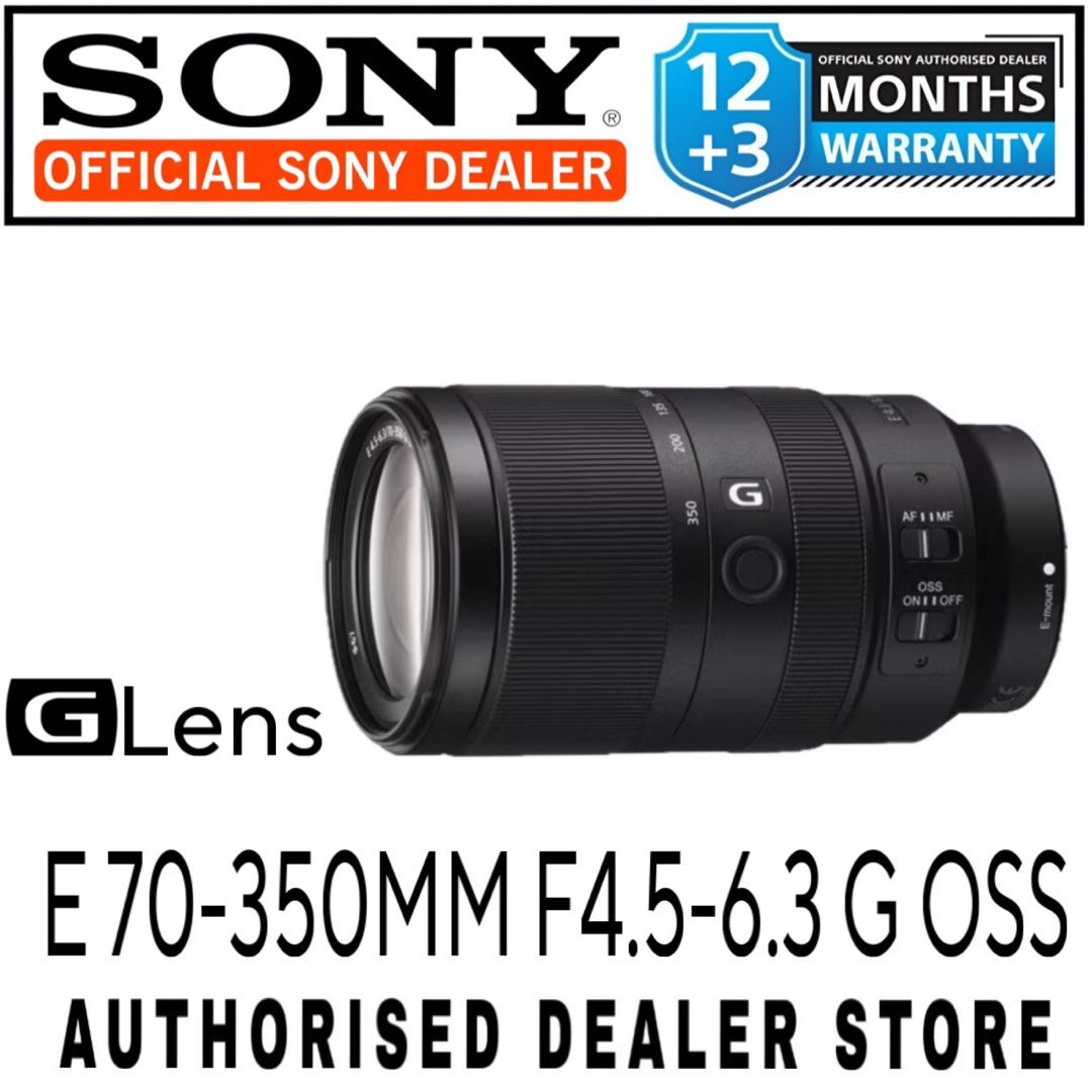 SONY E 70-350mm F4.5-6.3 G OSS Lens, Photography, Lens & Kits on Carousell
