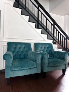 SET WING CHAIR, Furniture & Home Living, Furniture, Chairs on Carousell