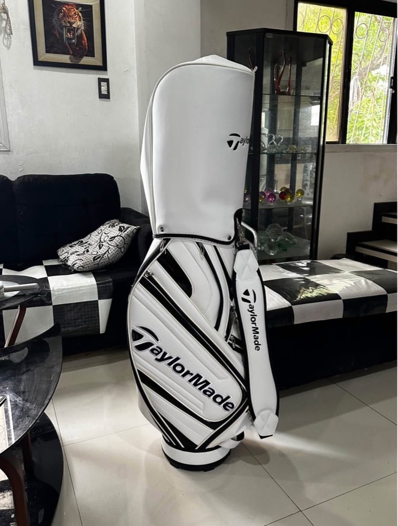 Taylormade Golf Bag (White/Black), Sports Equipment, Sports & Games ...