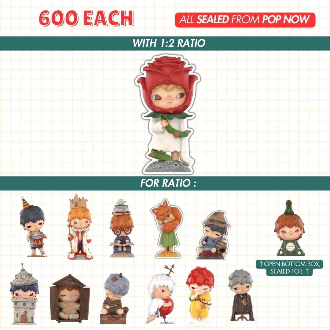 THE ROSE (SEALED FROM POP NOW) - POP MART Hirono x Le Petit Prince ...