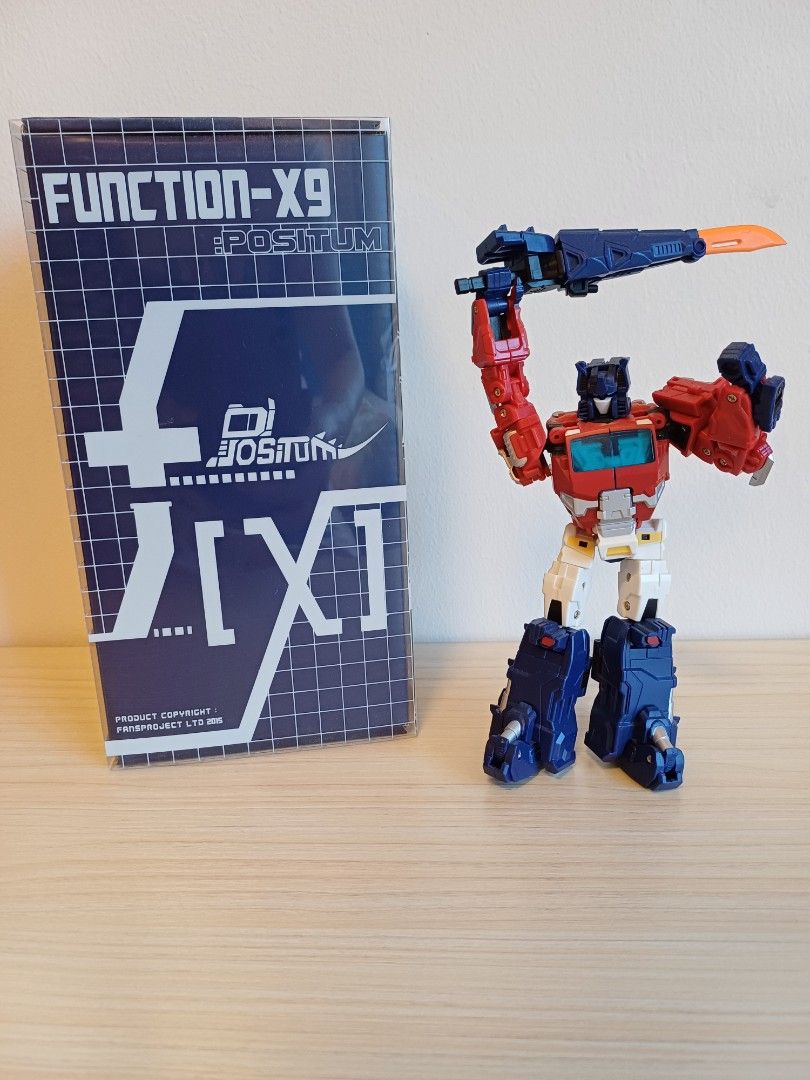 Transformers Fans project Function-X9 Positum Optimus Prime Crocodile Headmaster Convention ...