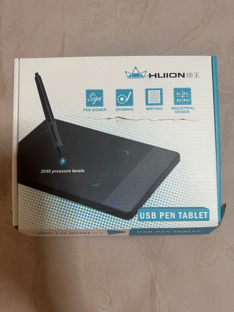 USB Drawing Pen Tablet, Computers & Tech, Office & Business Technology ...