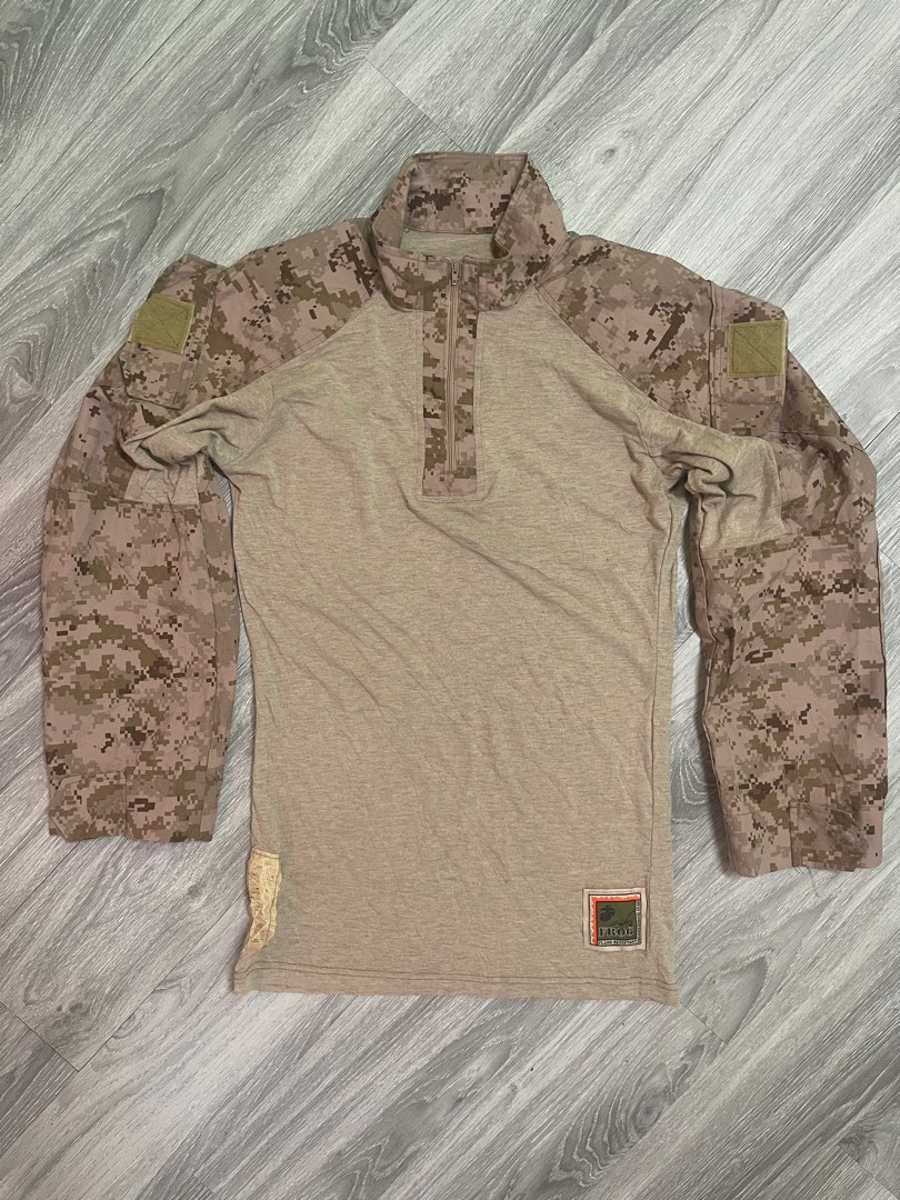 USMC FROG Combat Uniform Ensemble Shirt Desert MARPAT, Men's Fashion ...