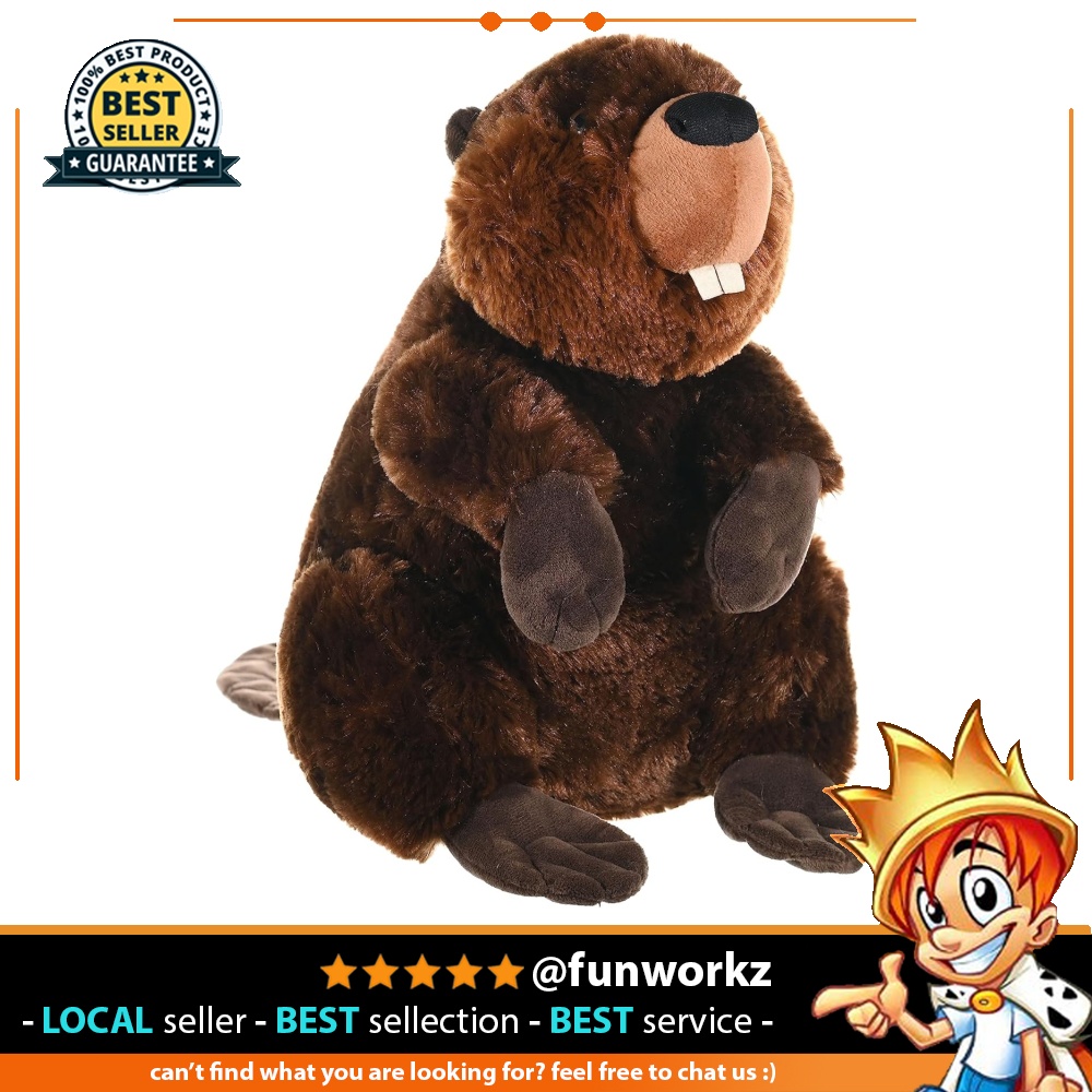 WILD REPUBLIC Beaver Plush, Stuffed Animal, Plush Toy, Kids Gifts ...