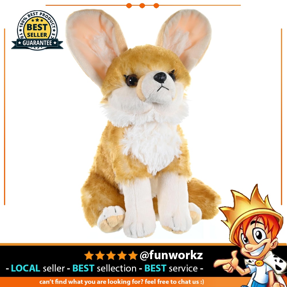 Wild Republic Fennec Fox Plush, Stuffed Animal, Plush Toy, Gifts for ...