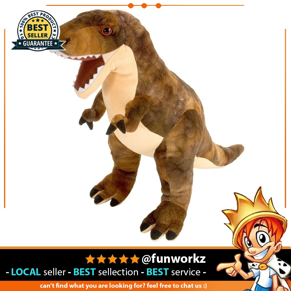 Wild Republic T-Rex Plush, Dinosaur Stuffed Animal, Plush Toy, Gifts ...