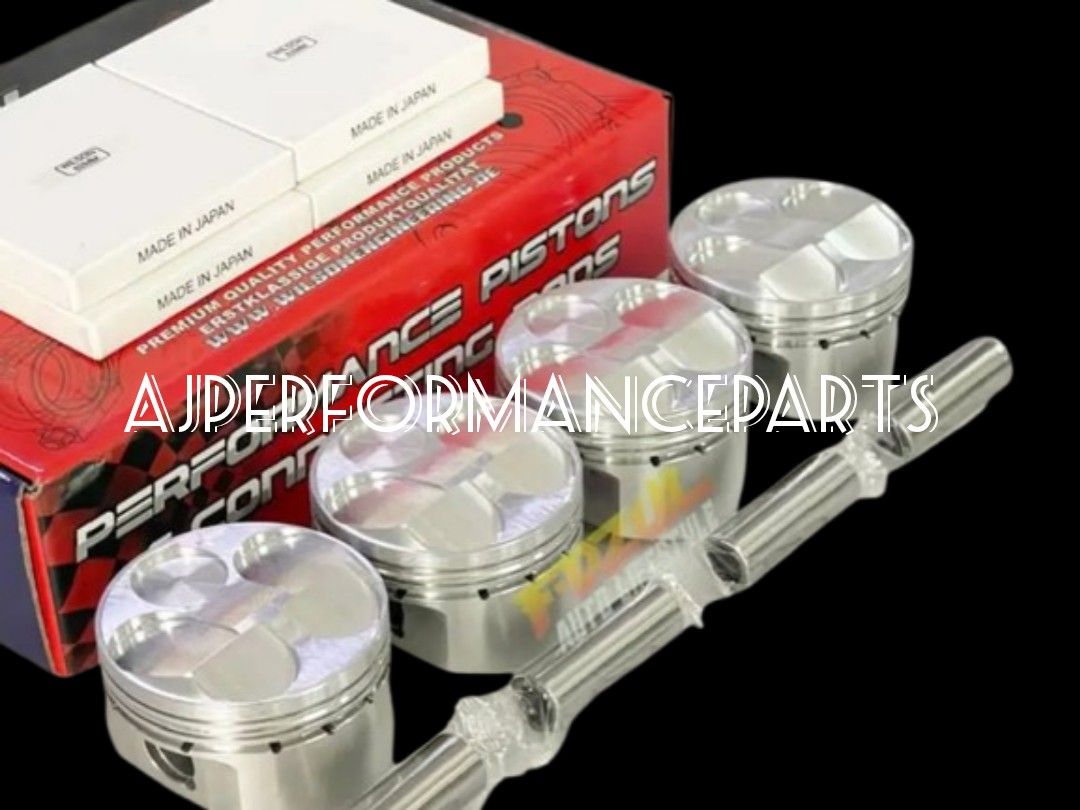 WILSON ENGINEERING FORGED 82MM HIGH COMPRESSION PISTON TOYOTA 4AGE 20V ...