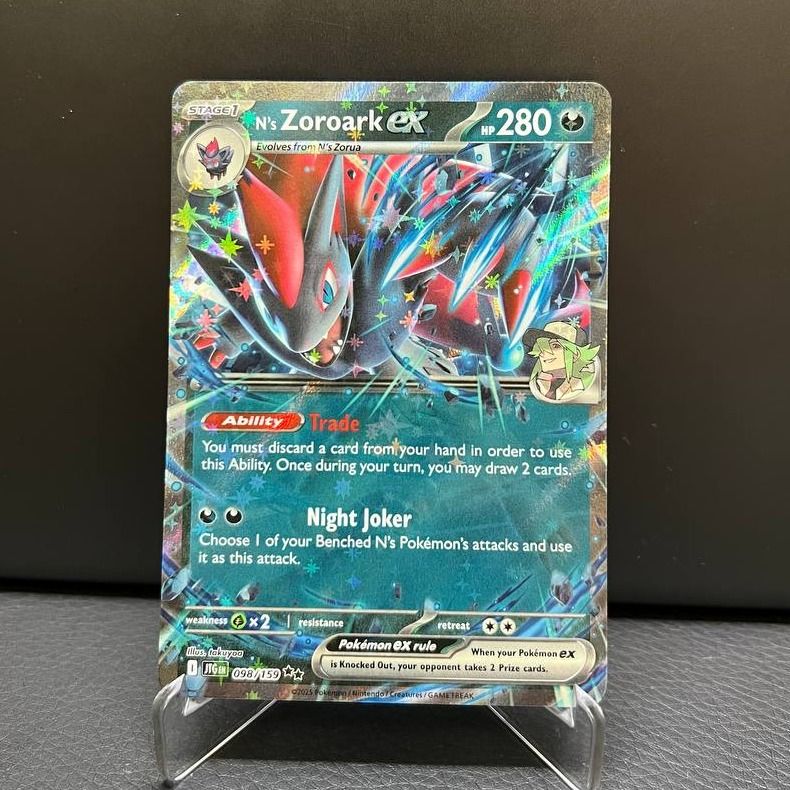 WTS N's Zoroark ex 98/159 Journey Together Pokemon TCG Rare, Hobbies ...