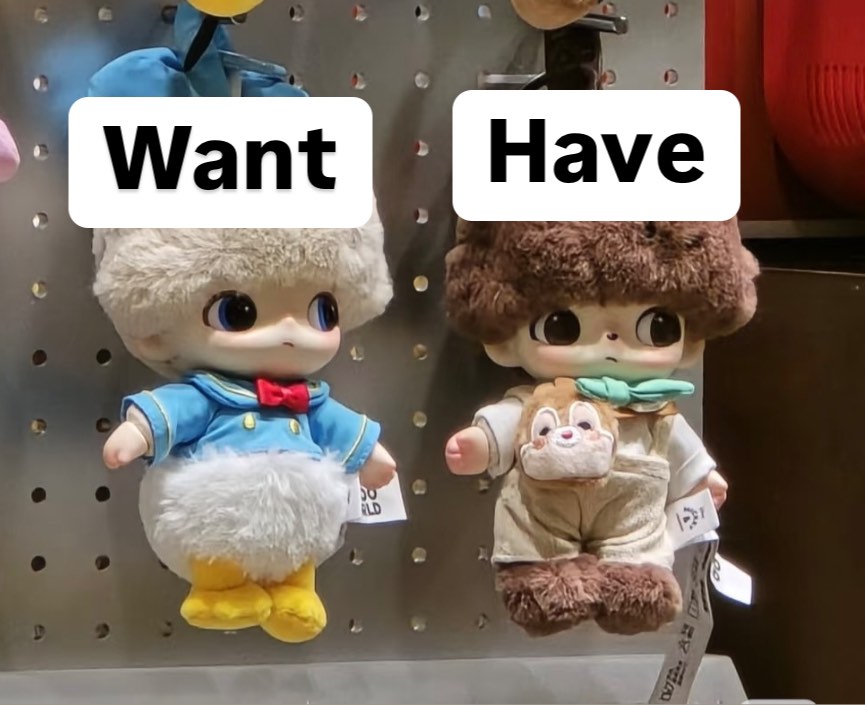 WTT - Dimoo Chip and Dale to Donald (Brand New}), Hobbies & Toys, Toys ...