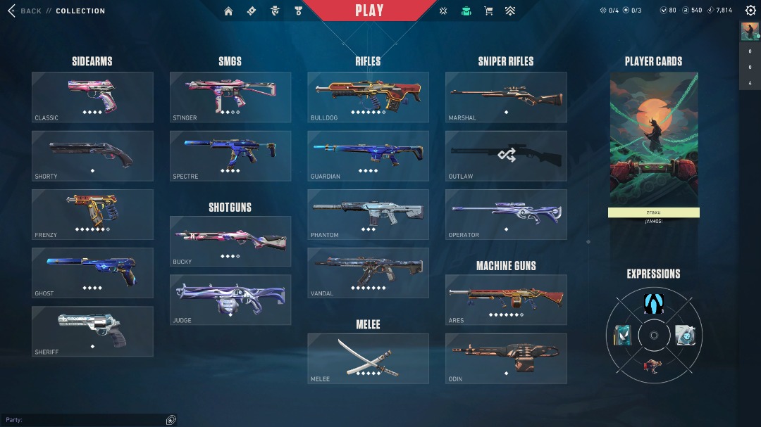WTT/WTS 10 premium skins valorant account, Video Gaming, Video Games ...