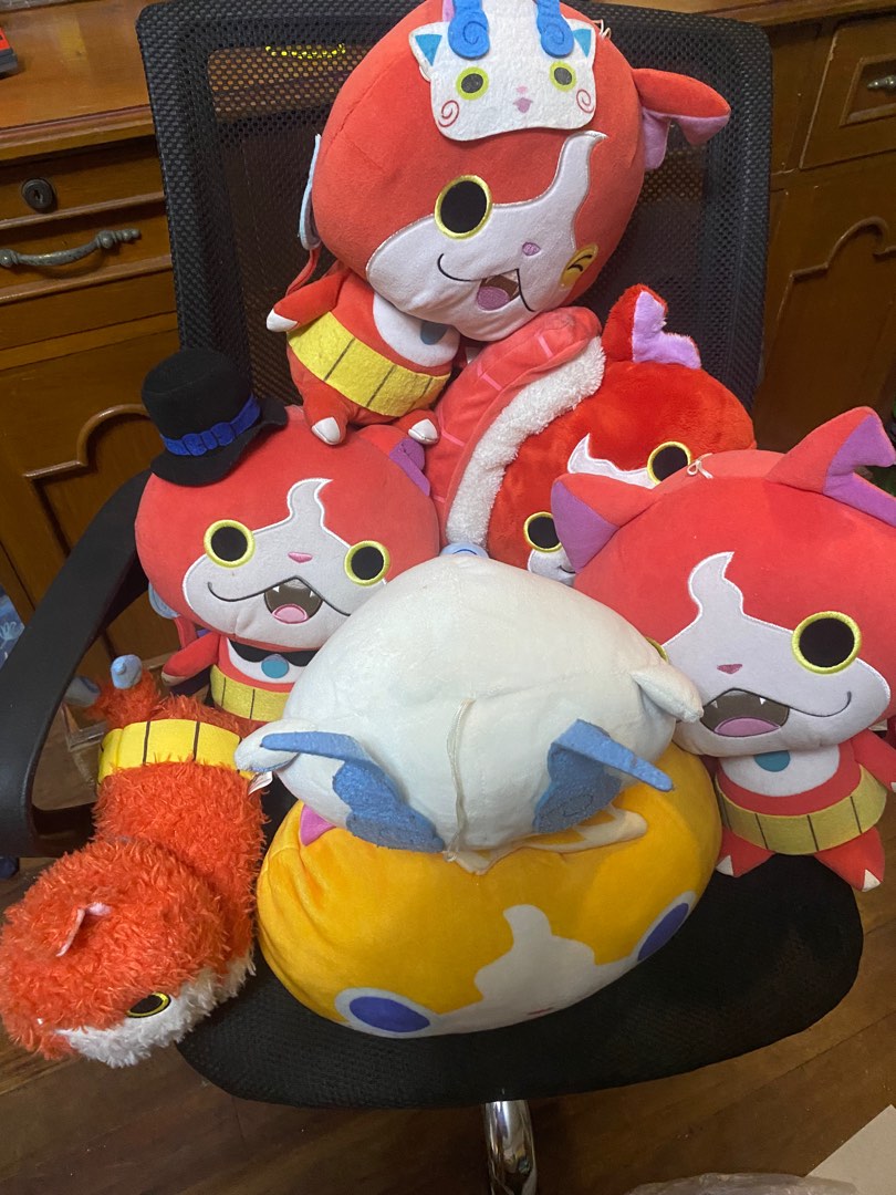 Yokai Watch Plushies, Hobbies & Toys, Toys & Games on Carousell