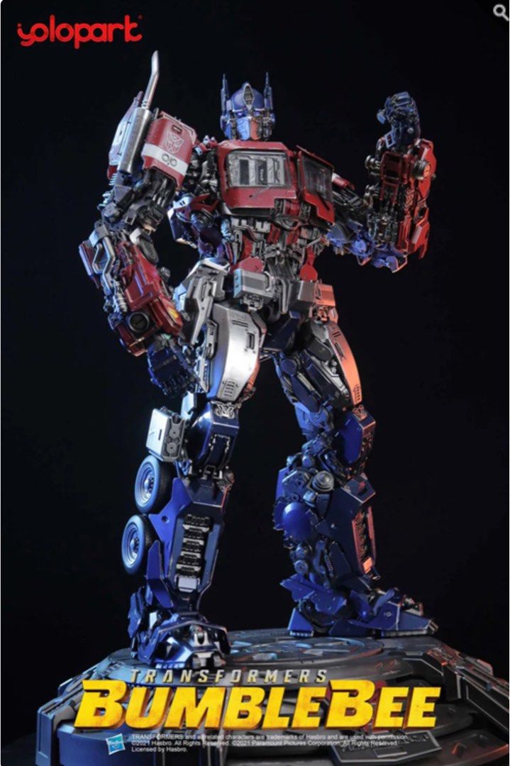 Yolopark IIES Series Transformers Bumblebee 24" Earth Mode Deluxe Version Optimus Prime Brand ...